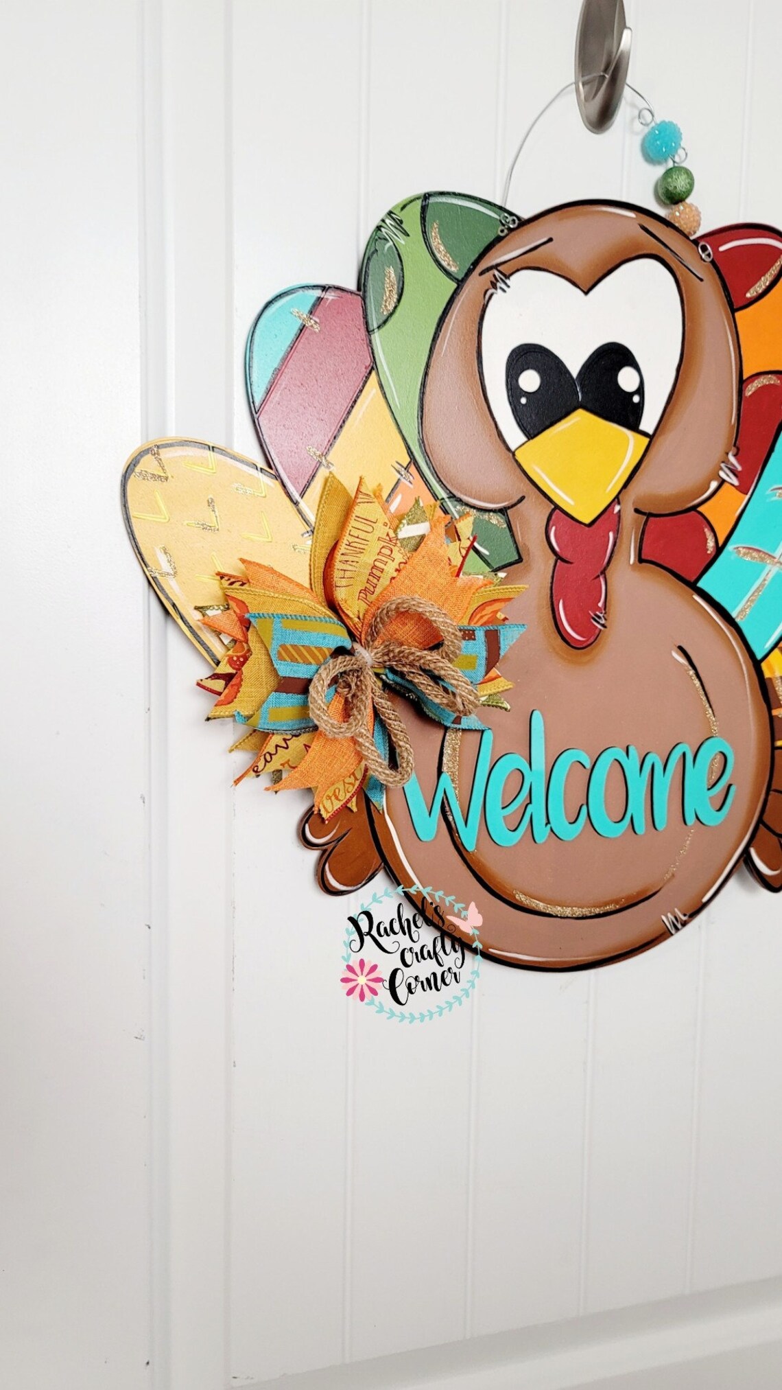 Thanksgiving Turkey Door Hanger – Fall Harvest Porch Sign - Etsy