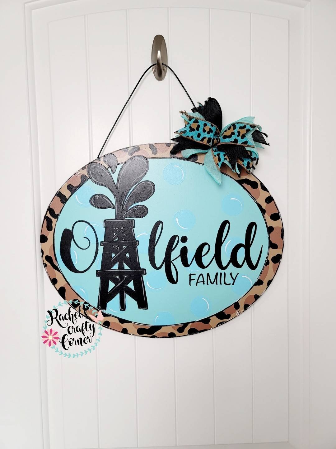 Oilfield Family Sign - Etsy