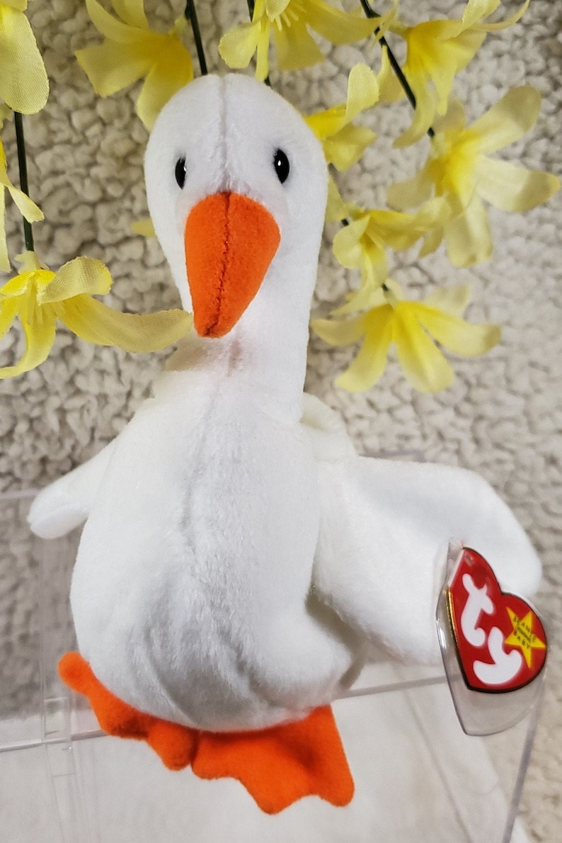 1996 Gracie the White Swan Ty Beanie Baby - Etsy