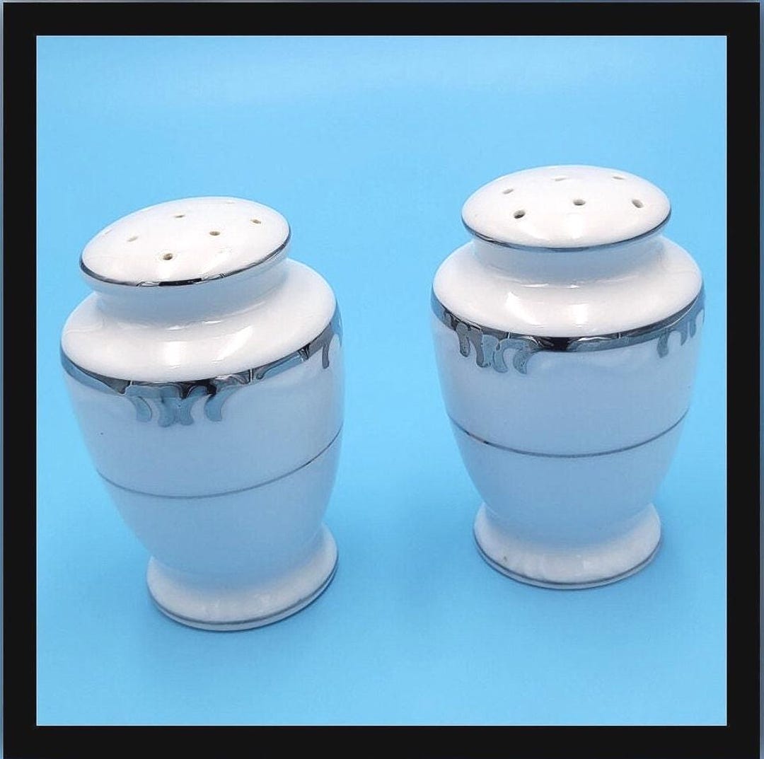 Gold China by Baronet • Salt & Pepper Shakers - Etsy