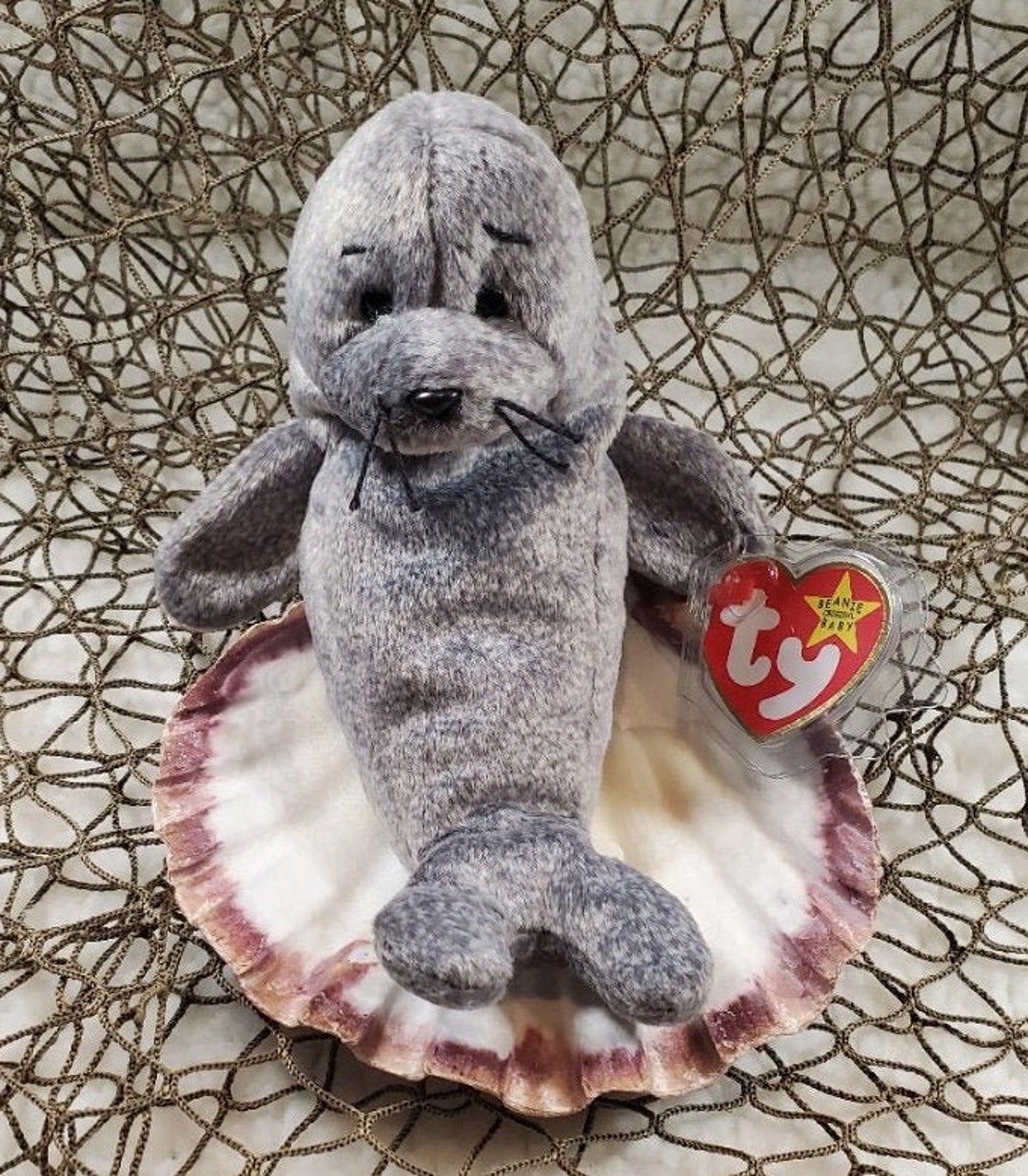 1998 Slippery the Seal - Ty Beanie Babies - Etsy