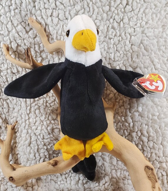 1996 Baldy el águila calva Ty Beanie Babies | Etsy