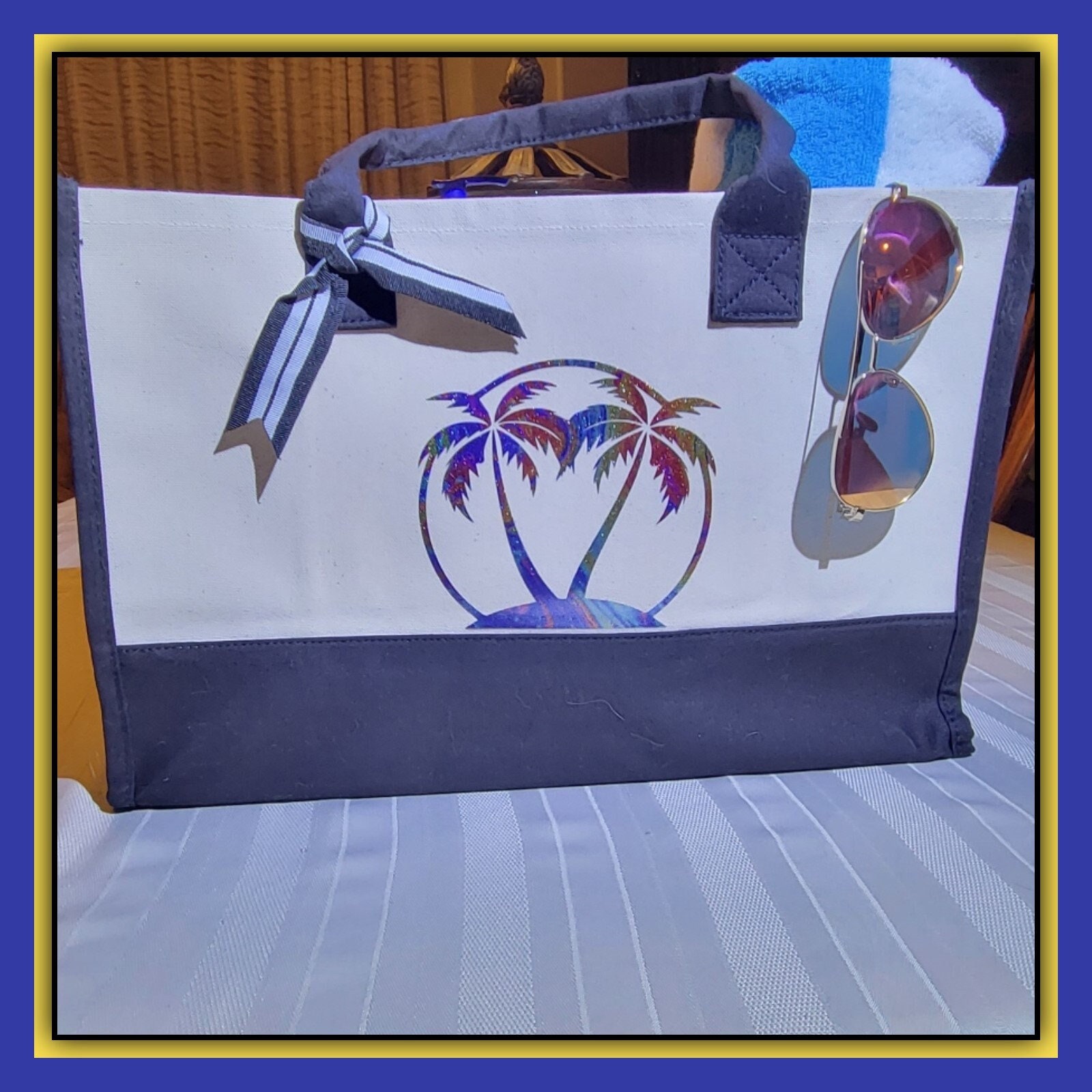 Topdesign Canvas Tote/beach Bag - Etsy