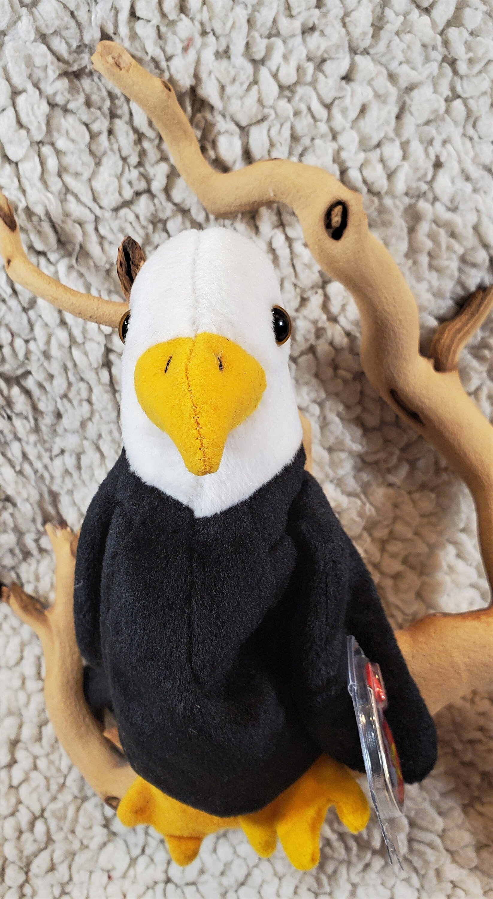 1996 Baldy, el águila calva - Ty Beanie Babies - Etsy España