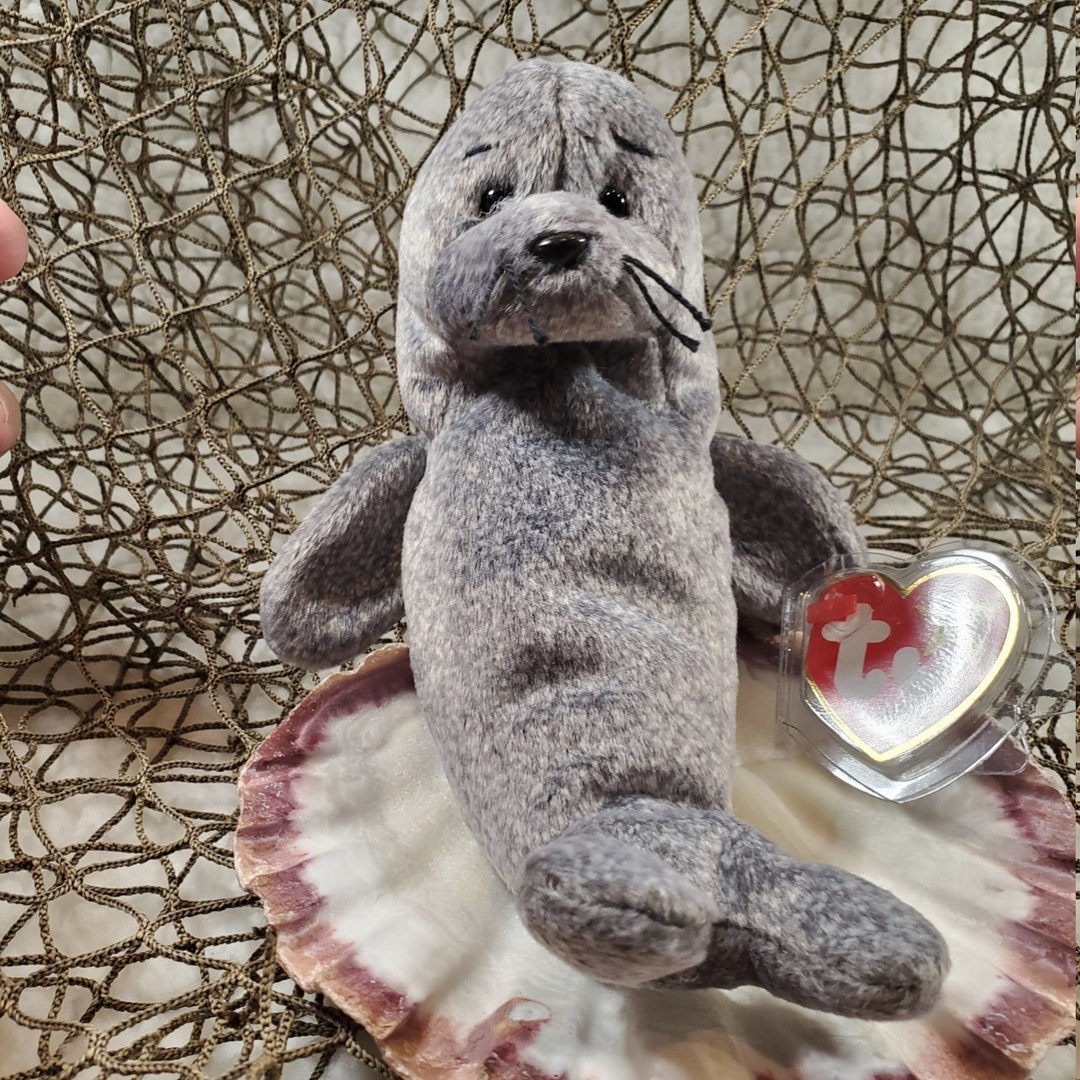 1998 Slippery the Seal Ty Beanie Babies - Etsy