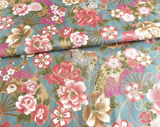Japanese Fabric, Asian Fabric, Traditional Pattern by the Yard ...
