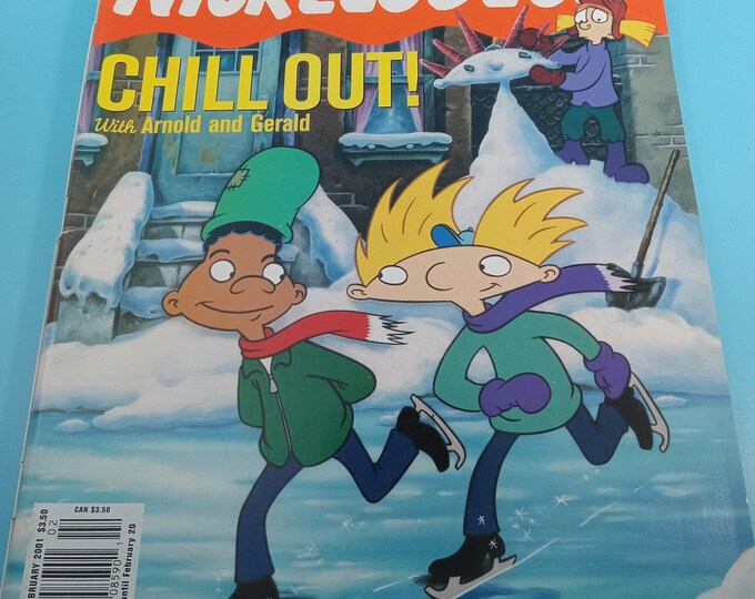 Nickelodeon Magazine January/february 2001 - Etsy