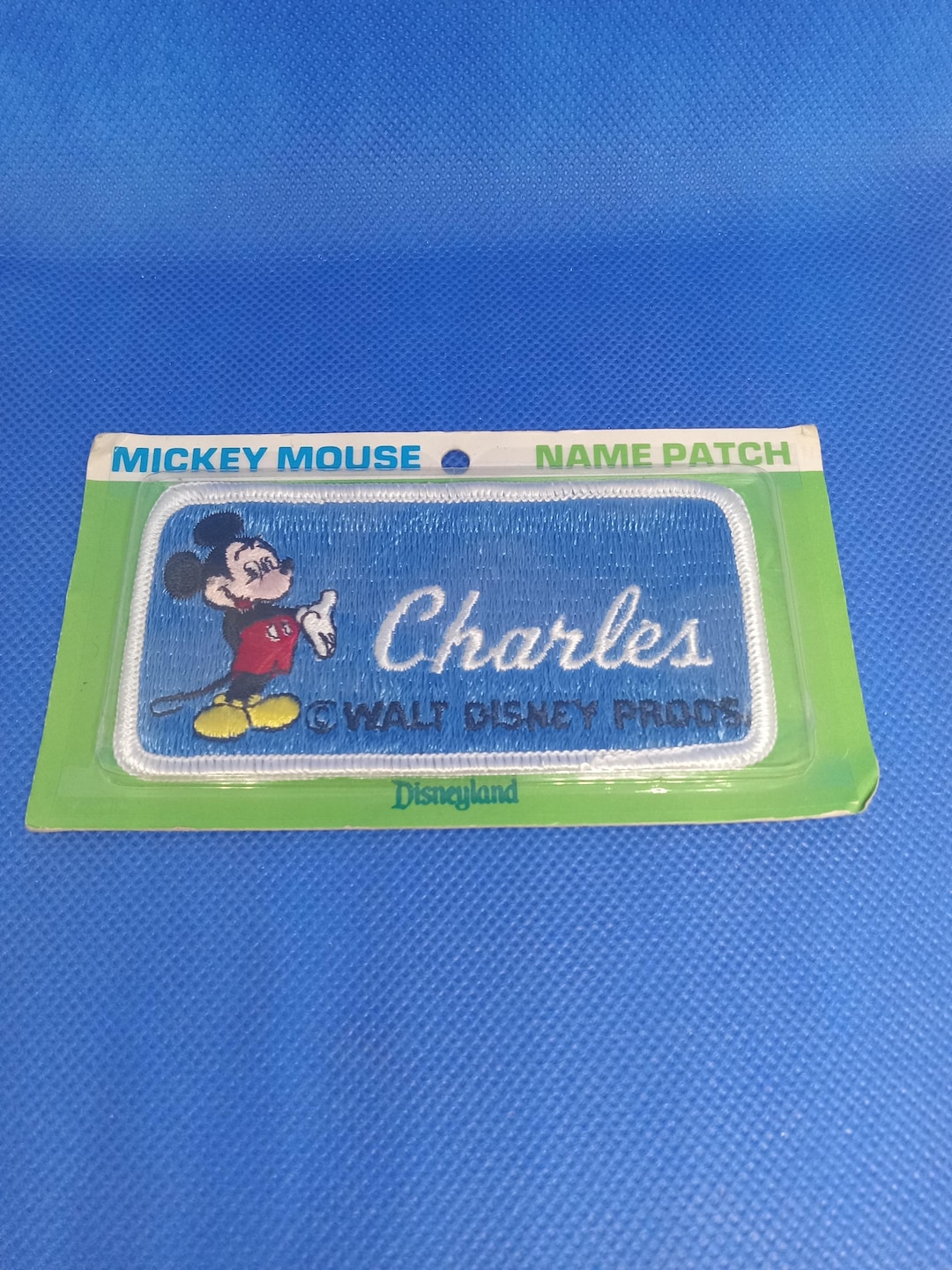 Mickey Mouse Charles Patch - Etsy