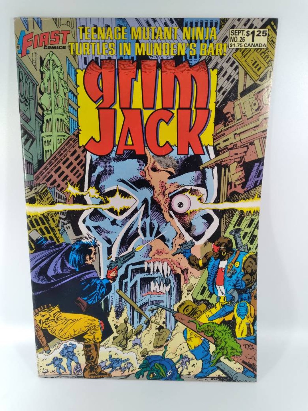 Grimjack 26 Featuring: Teenage Mutant Ninja Turtles - Etsy