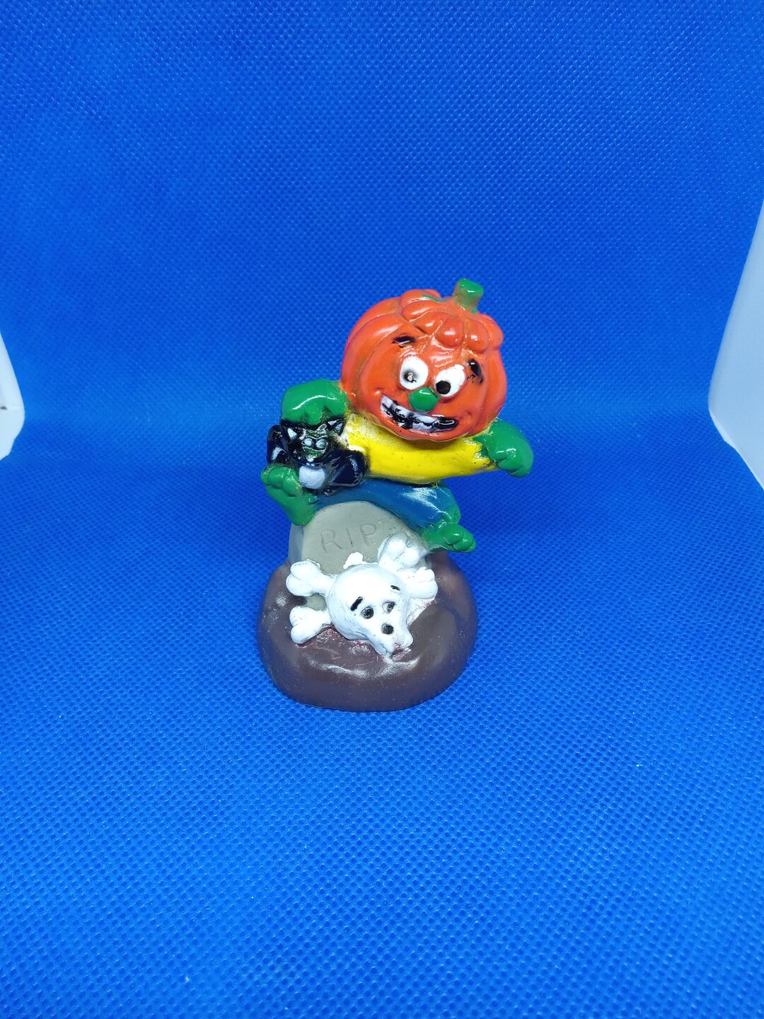 Pumpkinhead on Grave Figure - Etsy