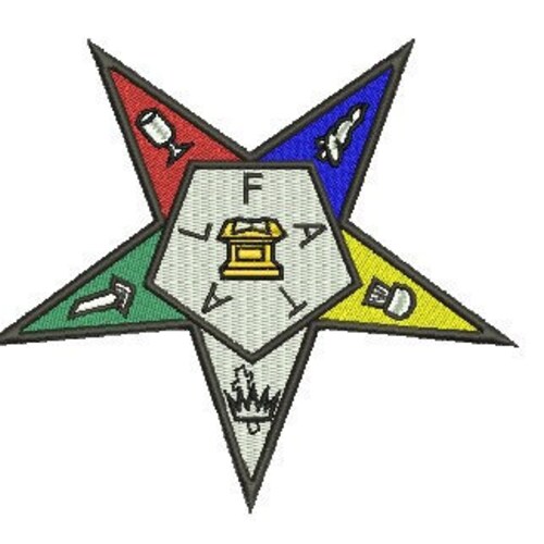 Order of the Eastern Star Worthy Matron Embroidery Design - Etsy