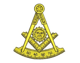Past Master Emblem Embroidery Design - Etsy