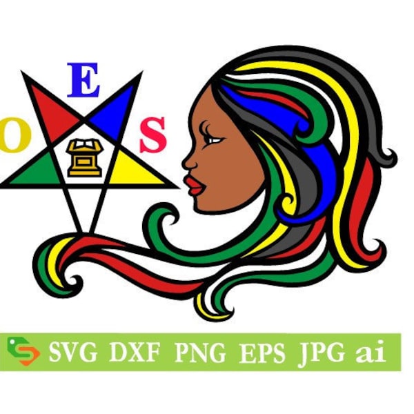 Oes Lady Svg - Etsy