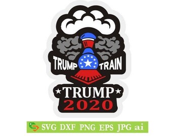 Trump Train Svg File | Etsy