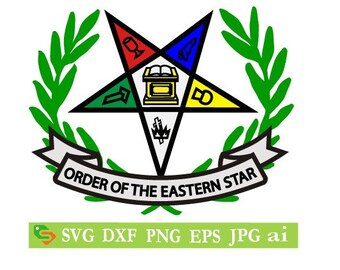Eastern star svg | Etsy