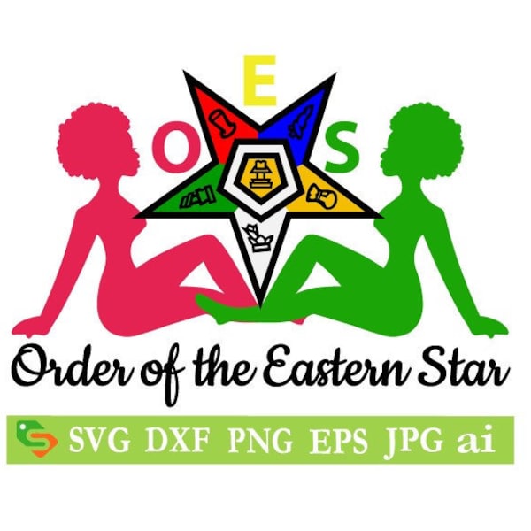Order of Eastern Star Ladies Svg - Etsy