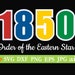 OES 1850 Order of the Eastern Star Cut File, Silhouette,cricut, Jpeg ...