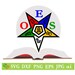 OES, Order of the Eastern Star, Cut File, Silhouette Cricut, Jpeg,svg ...