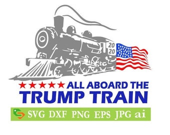 Trump Train Svg File | Etsy