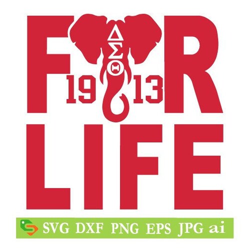 Delta Sigma Theta Lady Fortitude Cut File Silhouettecricut - Etsy