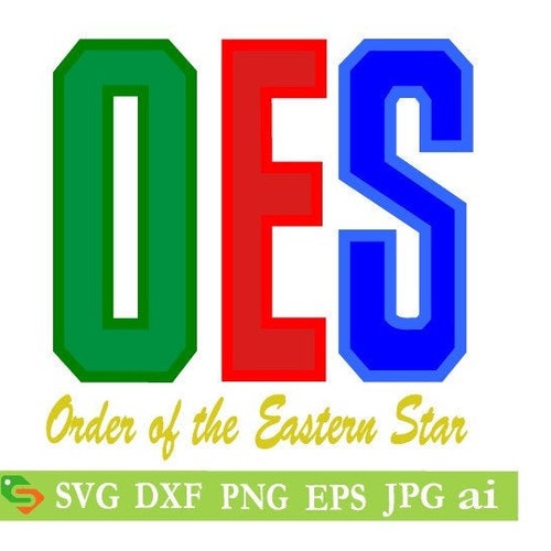 OES 1850 Order of the Eastern Star Cut File - Etsy