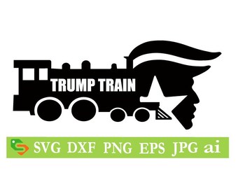 Trump train svg | Etsy