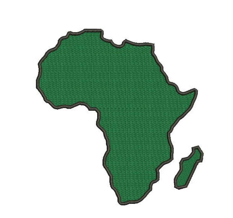 Africa Embroidery Design,embroidery File,embroidery Pattern, - Etsy
