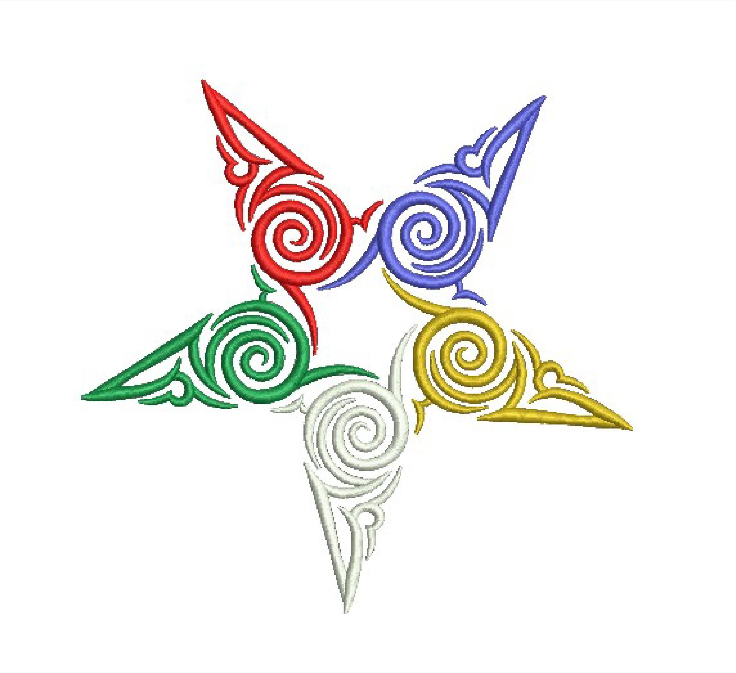 Order of the Eastern Star OES Machine Embroidery Design Files - Etsy