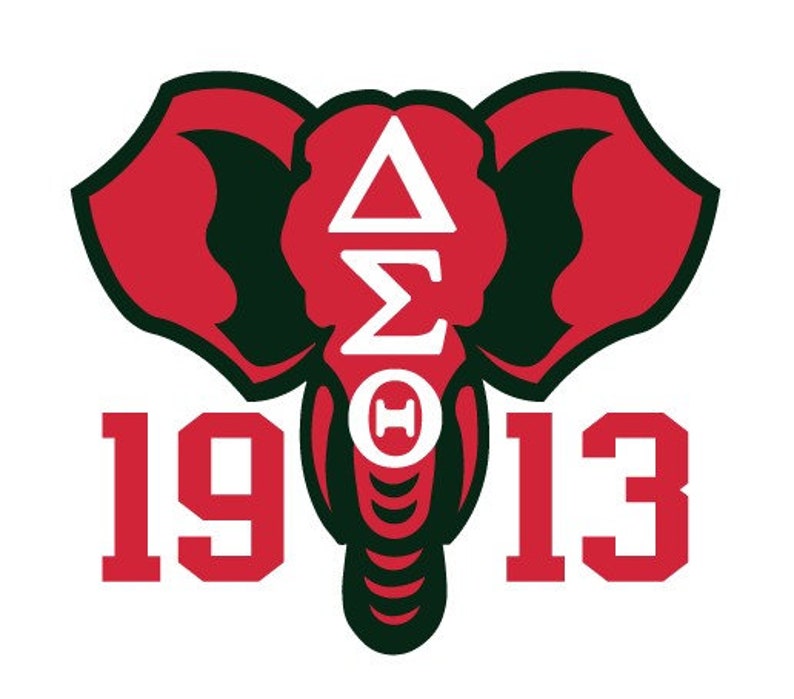 Delta Sigma Theta Elephant Cut File Silhouettecricut Jpeg - Etsy