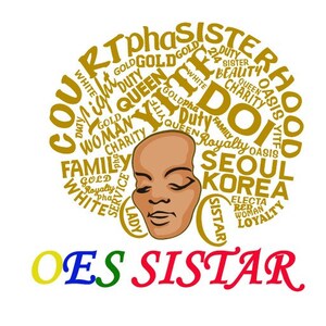 OES Sistar, Order of the Eastern Star,cut File, Silhouette Cricut, Jpeg ...