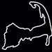 Cape Cod Outline,cut File, Silhouette,cricut, Jpeg, Svg,dfx, Eps, Png ...
