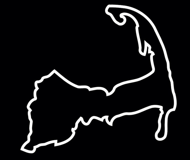 Cape Cod Outlinecut File Silhouettecricut Jpeg Svgdfx - Etsy