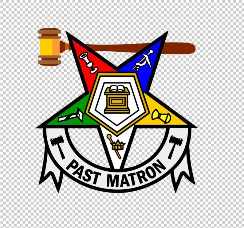 OES Past Matron Banner, Jpeg,svg, Eps, Png, Pdf, Cut File - Etsy