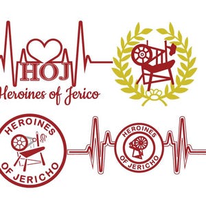 Heroines of Jericho Svg,cutfile, Desig Bundle Silhouette,cricut, Jpeg ...