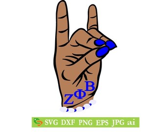 Zeta Svg | Etsy