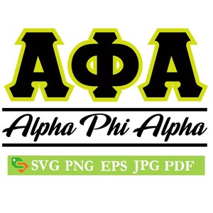 Alpha Phi Alpha Svg - Etsy