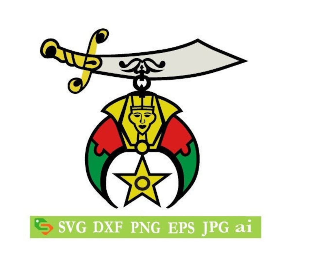 Shriner Cut File, Silhouette,cricut, Jpeg, Svg,dfx, Eps, Png, Clip Art ...