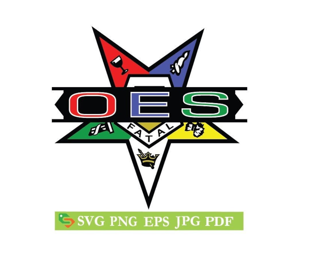 OES Order of the Eastern Star Cut File, Silhouette,cricut, Jpeg,svg ...