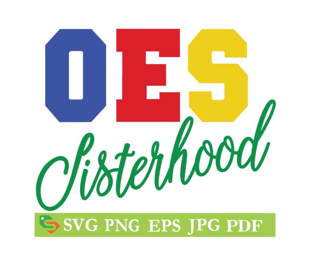 OES Sisterhood SVG: Order of Eastern Star Cut File - Etsy
