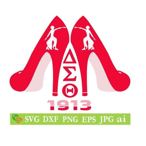 Delta Sigma Theta Butterfly Cut File Silhouettecricut Jpeg - Etsy