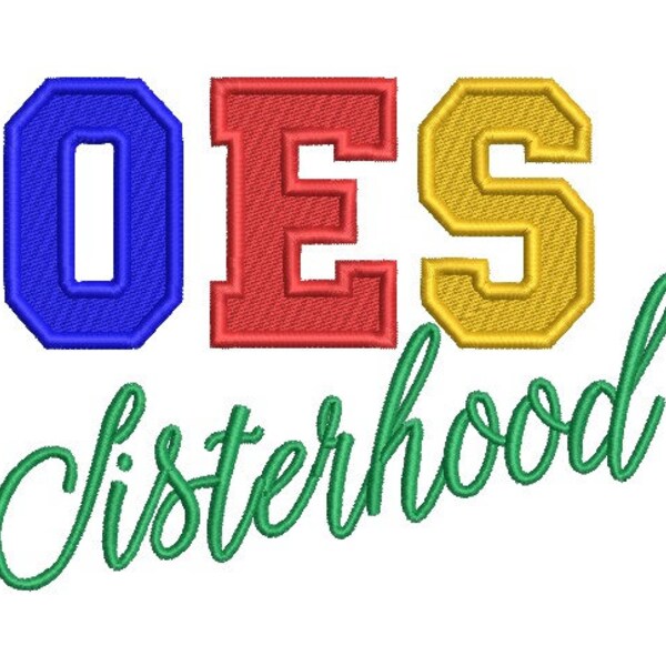 Eastern Star Embroidery Design - Etsy