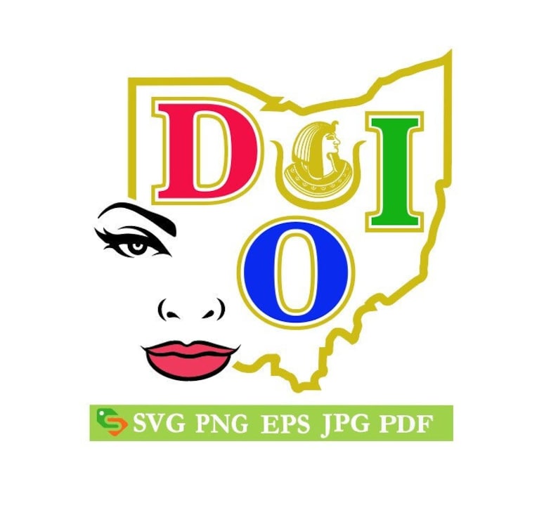 Daughters of Isis Ohio Cut File, Silhouette,cricut, Jpeg, Svg,dfx, Eps ...
