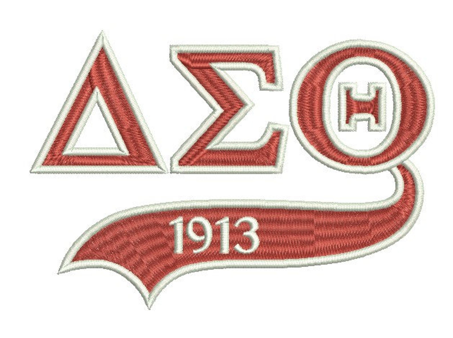 Delta Sigma Theta Embroidery Design - Etsy