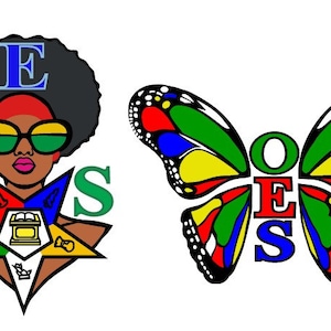OES Order of the Eastern Star SVG Cut File Bundle (digital Download) - Etsy