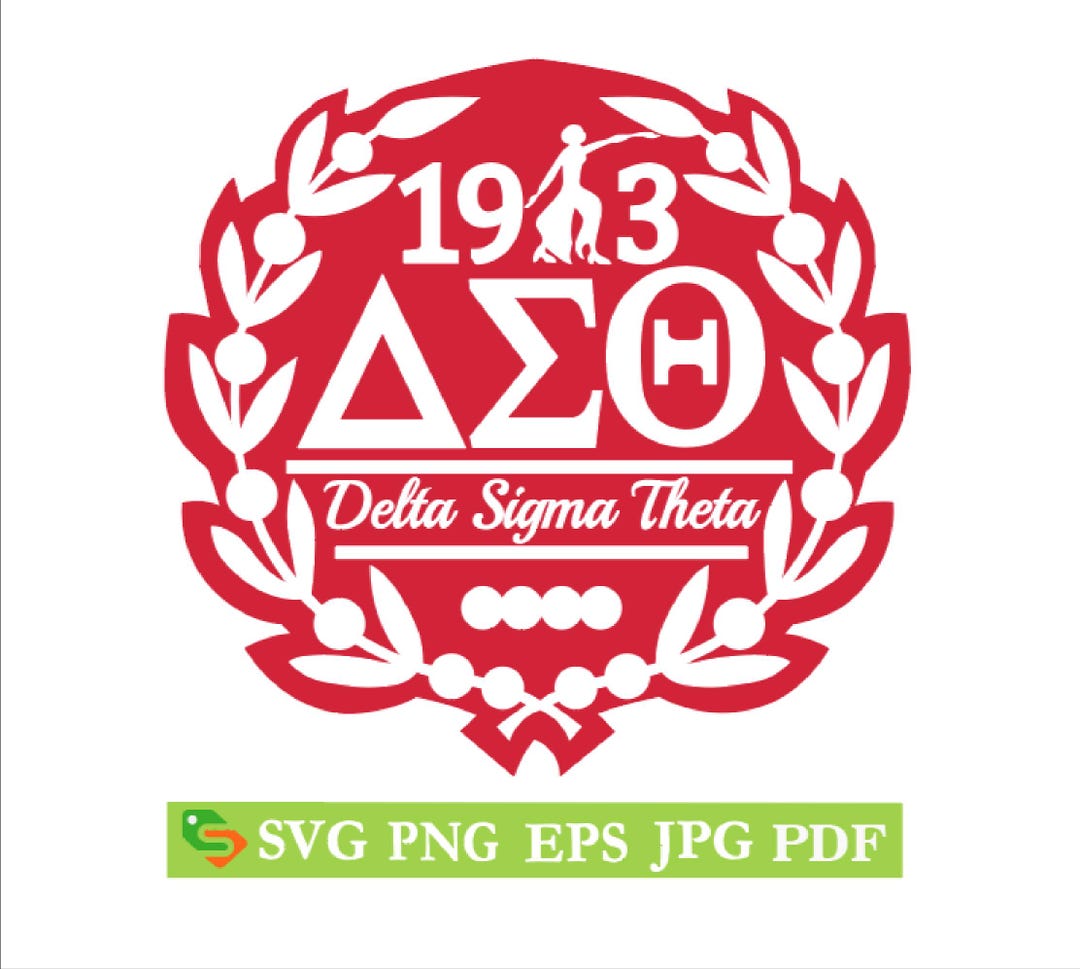 Delta Sigma Theta Shield 2 Cut File, Silhouette,cricut, Jpeg, Svg,dfx ...