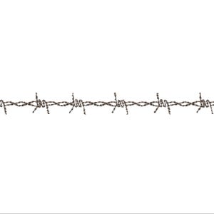 Barbed Wire Machine Embroidery Design Barbed Wire Embroidery Pattern Barbed Wire Line Embroidery Design Barbed Wire Fence Embroidery Etsy UK