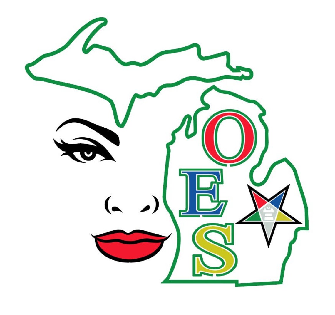 OES Michigan Lady Cut File Silhouette Cricut Jpegsvg Dfx - Etsy