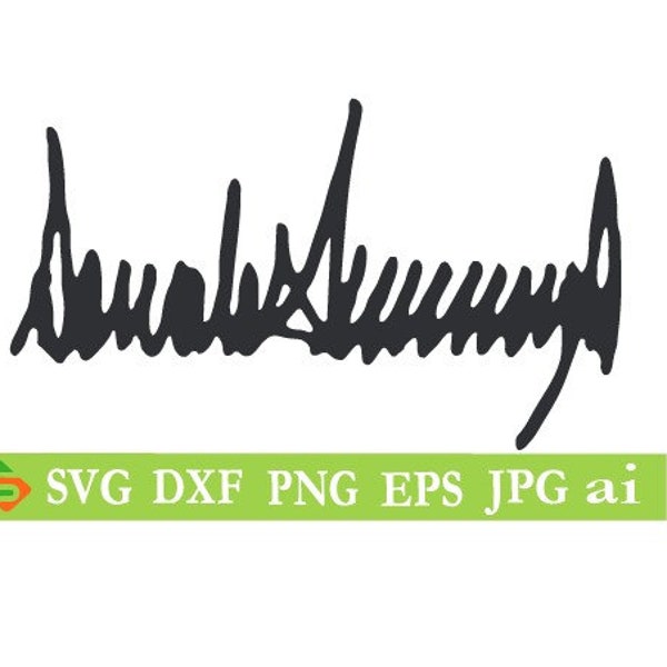Signature Svg - Etsy