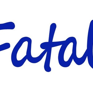 Fatal,cut File, Silhouette,cricut, Jpeg, Svg,dfx, Eps, Png, Clip Art - Etsy