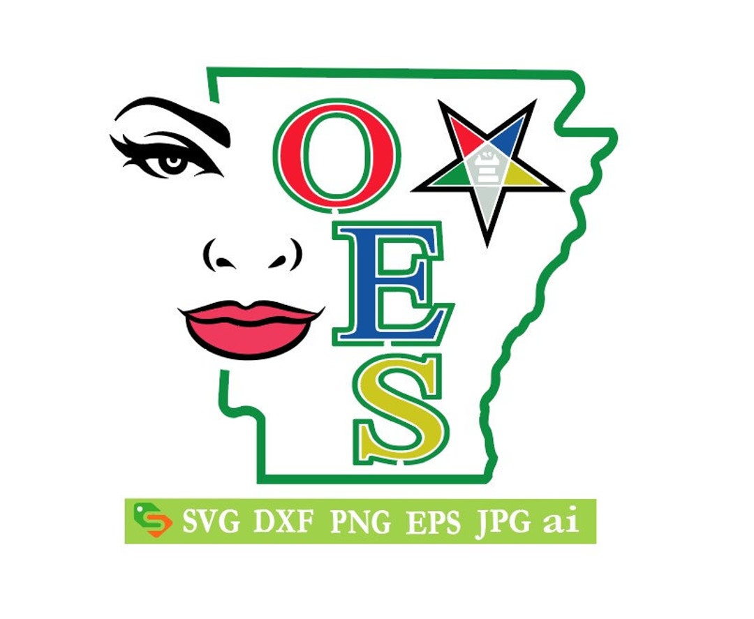 OES Lady Arkansas Cut File, Silhouette Cricut, Jpeg,dfx,svg, Eps, Png ...